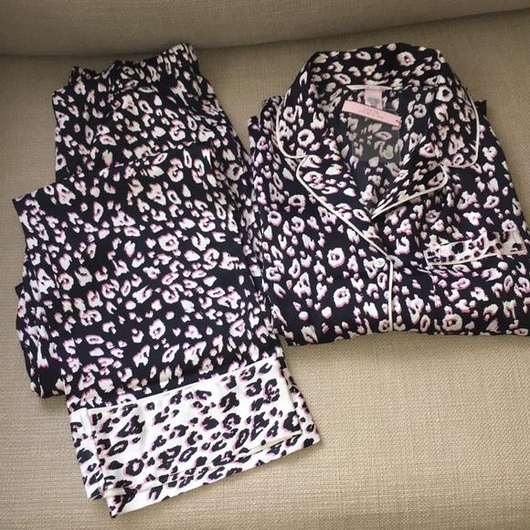 Victoria's Secret | Intimates & Sleepwear | Victorias Secret Satin Pj ...